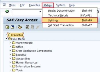 How to Display Transaction Codes in SAP Menu - Pure Procurement